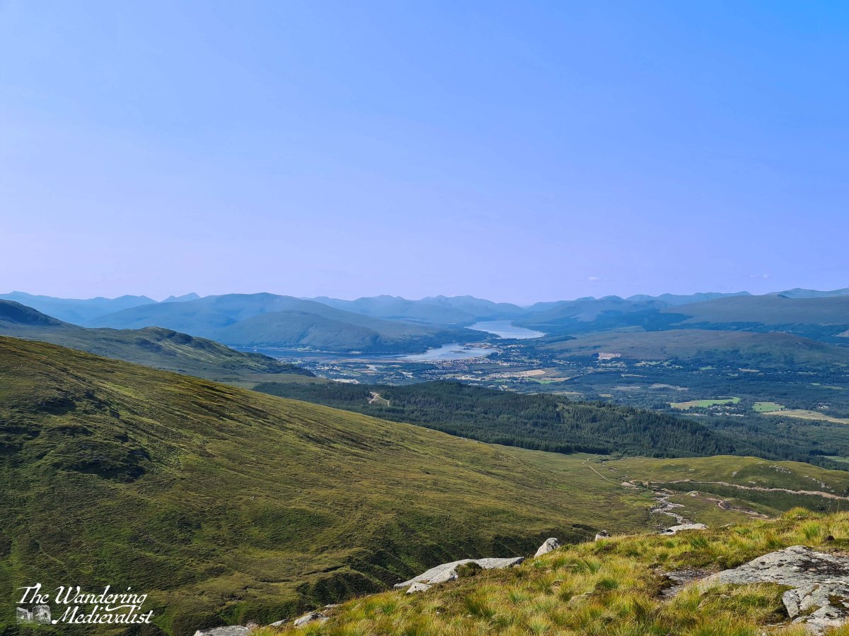 Nevis Range part 2 – Meall Beag viewpoint – The Wandering Medievalist