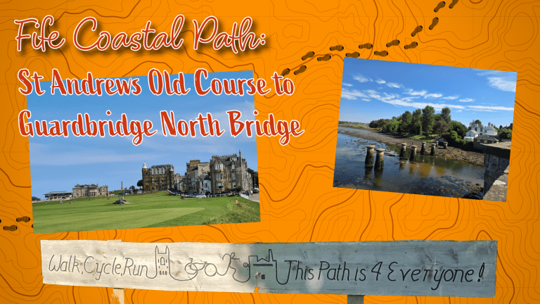 Fife Coastal Path: St Andrews Old Course to Guardbridge (north bridge ...