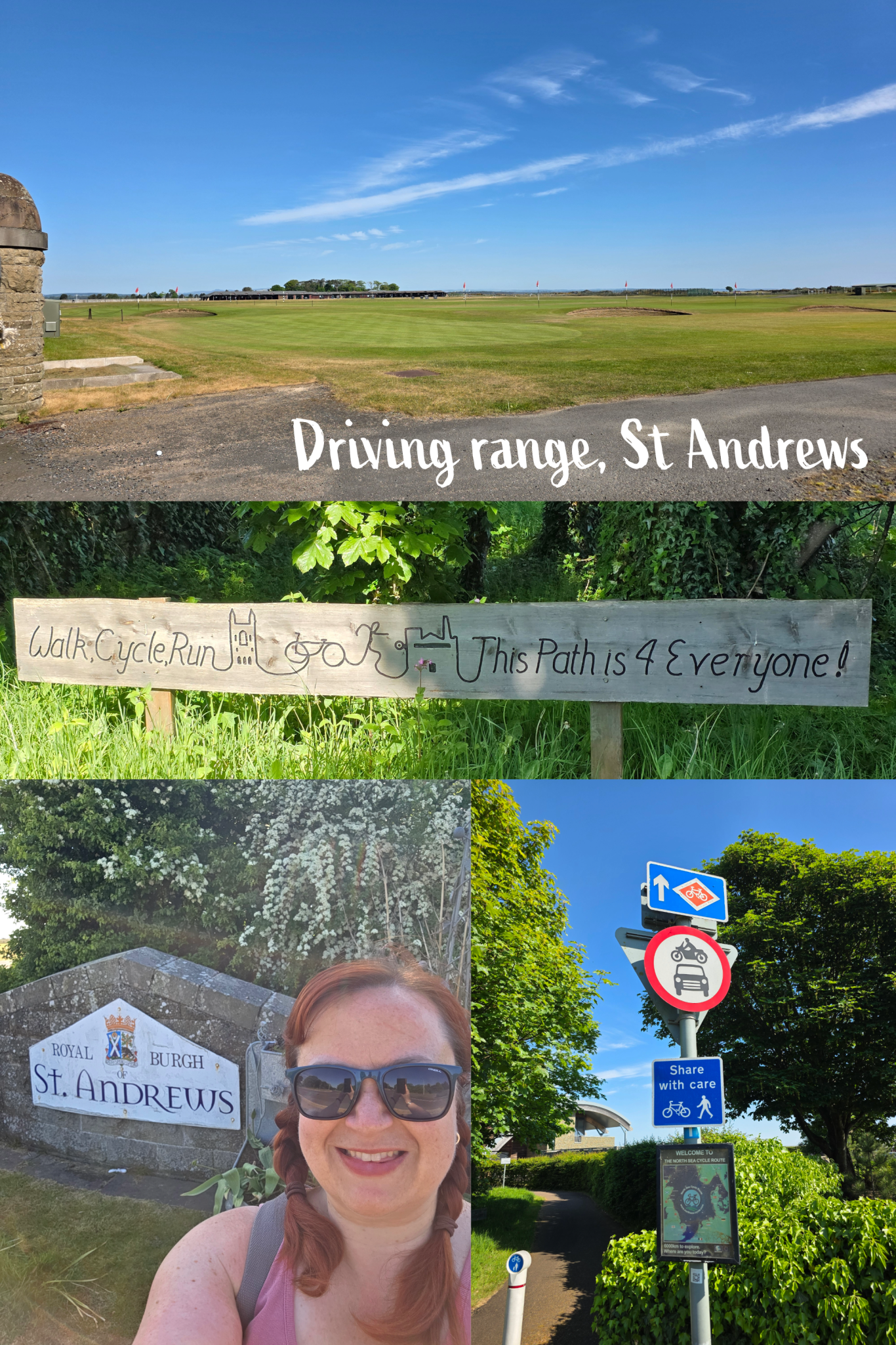 Fife Coastal Path: St Andrews Old Course to Guardbridge (north bridge ...
